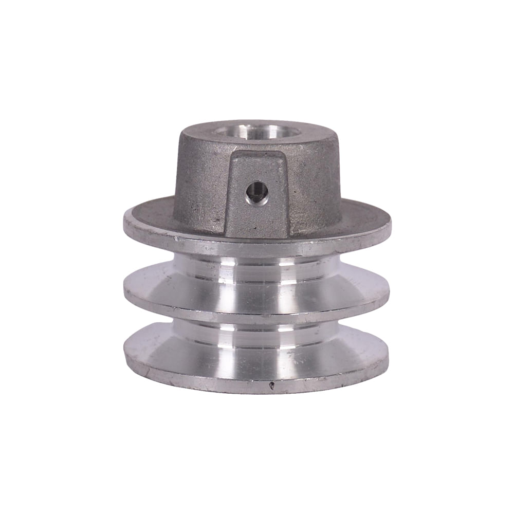 Polea Tipo A 2C, Aluminio 2.1/2" Diam Int 3/4" Cuña 5Mm
