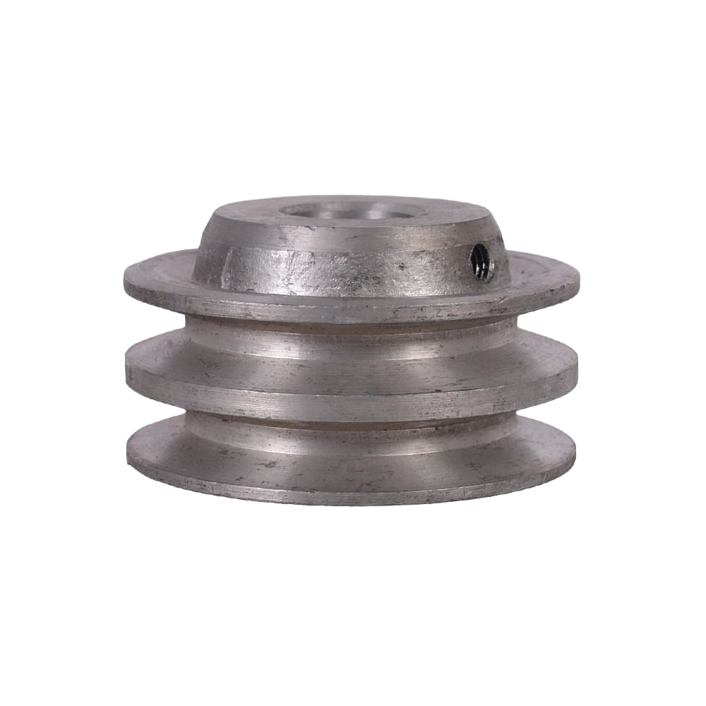 Polea Tipo A 2C, Aluminio 3.1/2" Diam Int 1" Cuña 8Mm - Tienda Forte