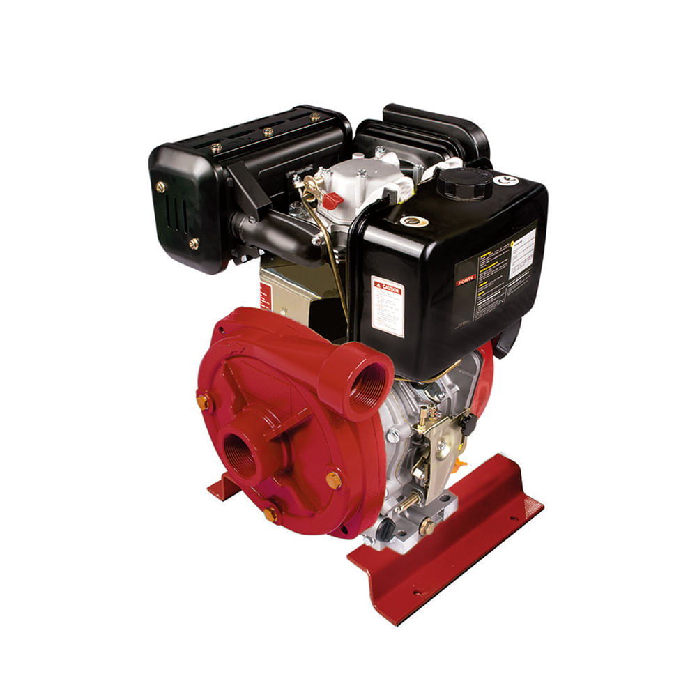 Motobomba con motor FORTE diésel arranque manual f400-300h